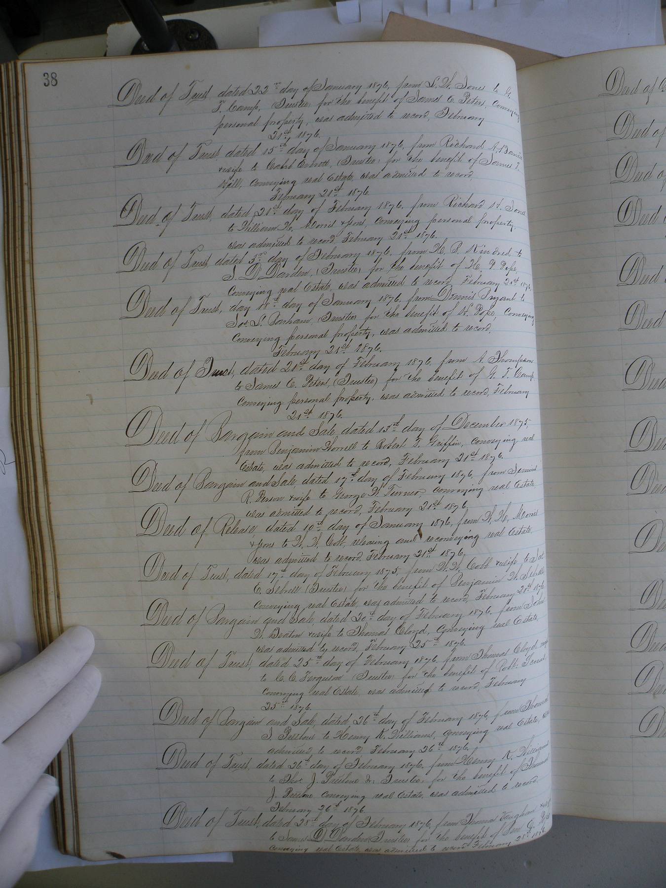 Court Order Book 1875-81