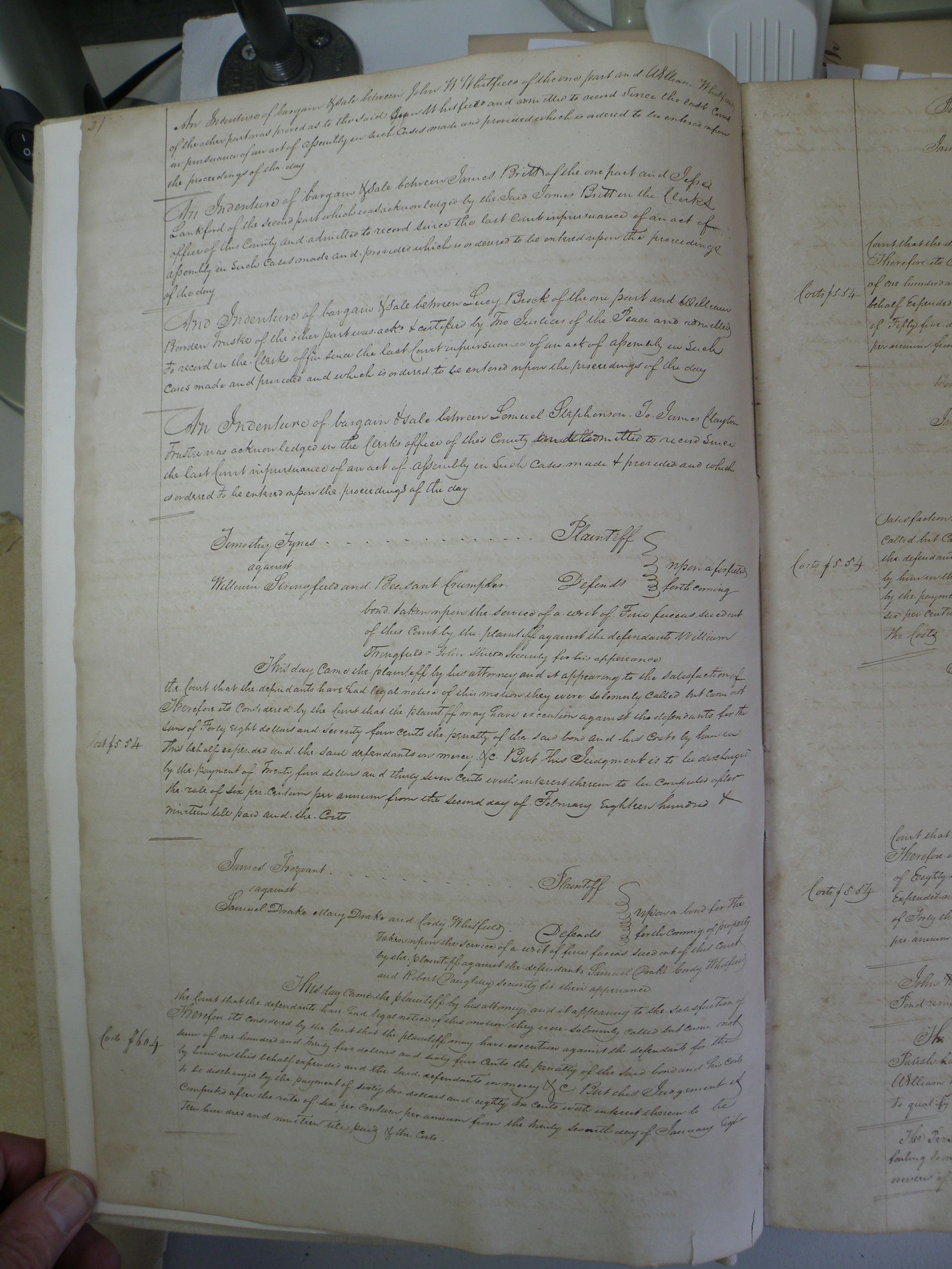 Court Order Book 1819-1822