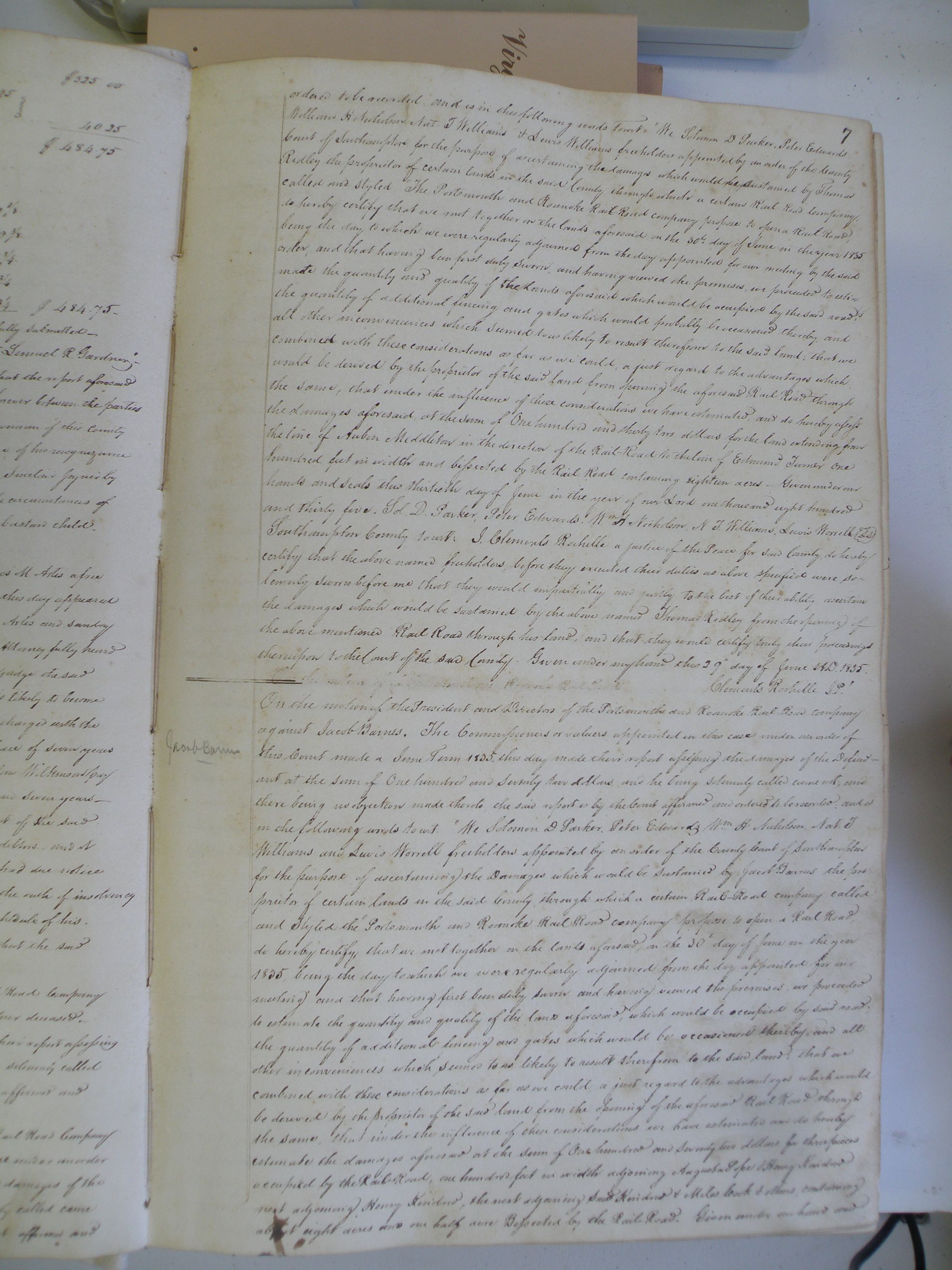 Court Order Book 1835 - 1839