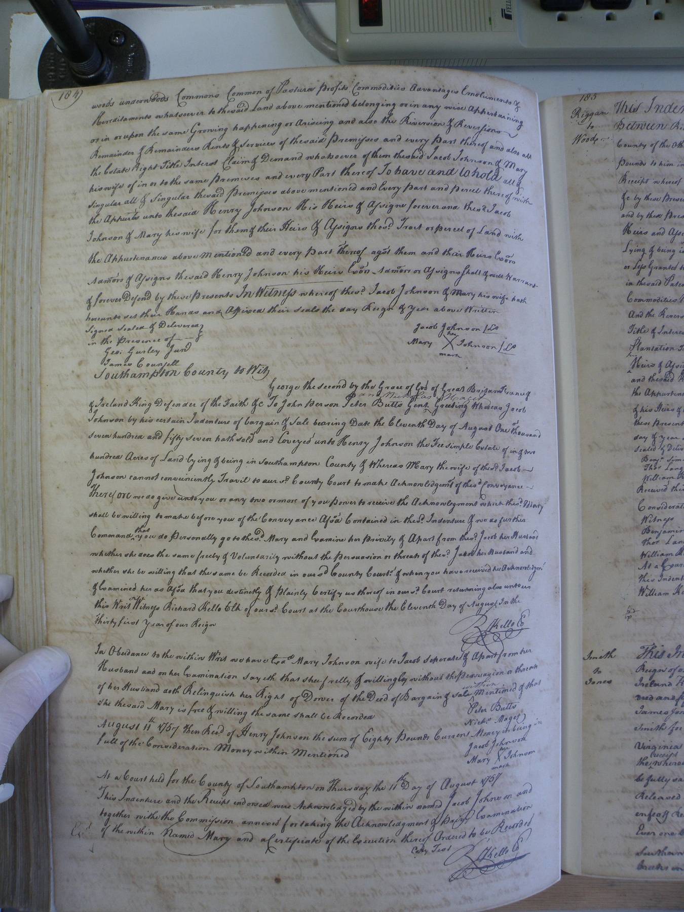 Deed Book 2 1753 - 1760