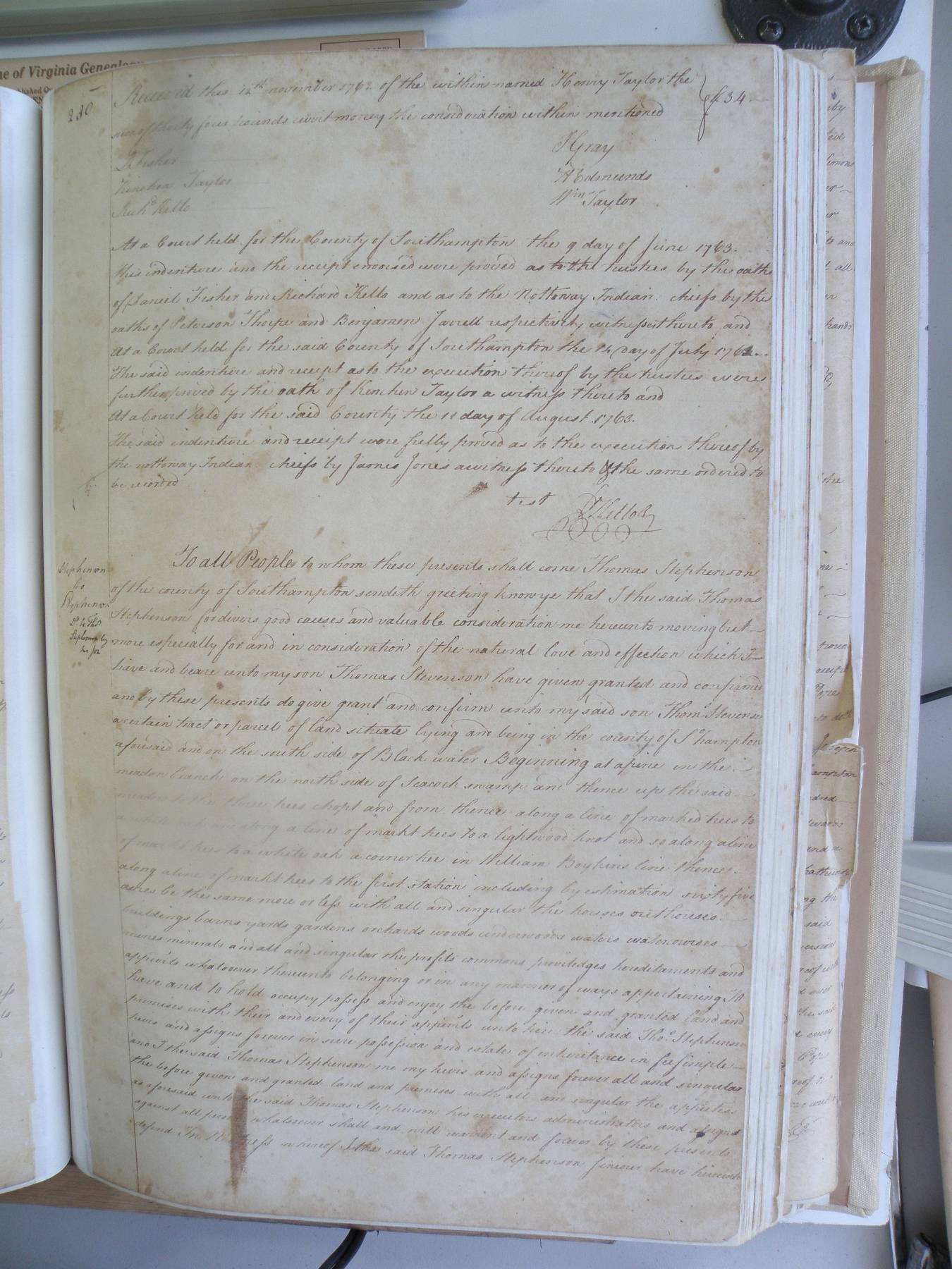 Deed Book 3 1763 - 1767