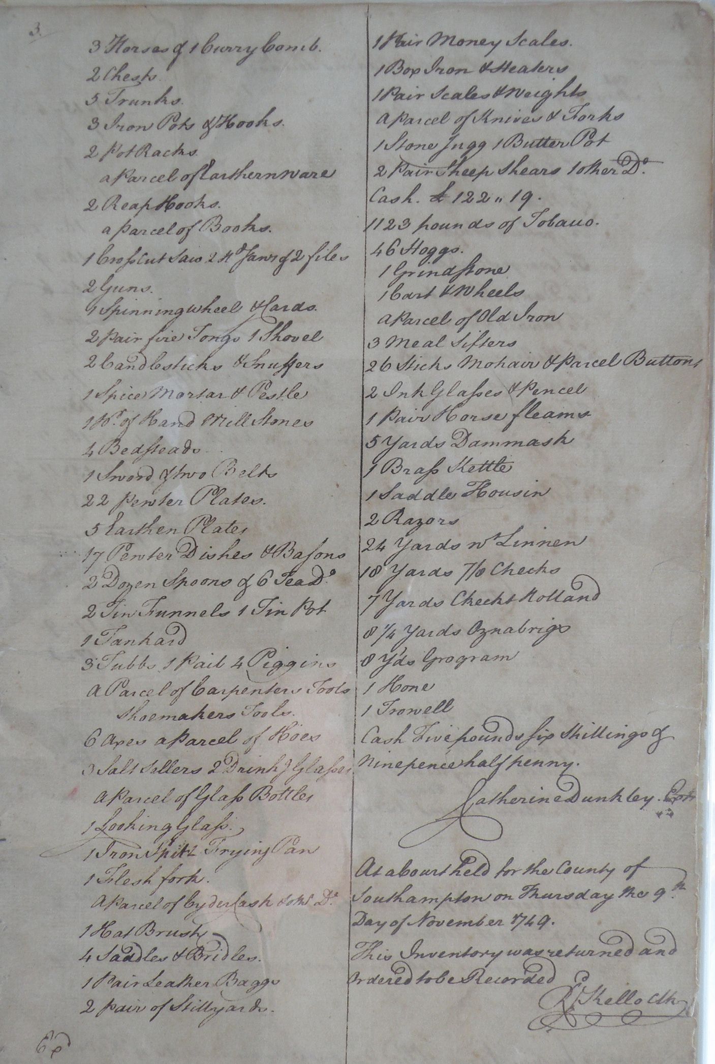 Will Book 1 1747 - 1759